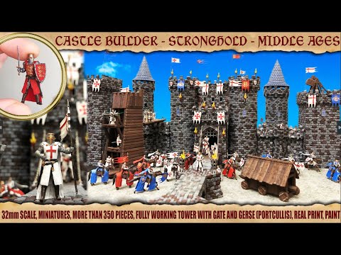 🏰 Castle builder - Stronghold free test models・Free STL File for 3D ...