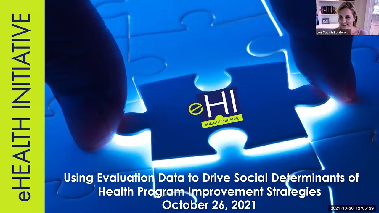Using Evaluation Data to Drive Social Determinants of Health Program Improvement Strategies