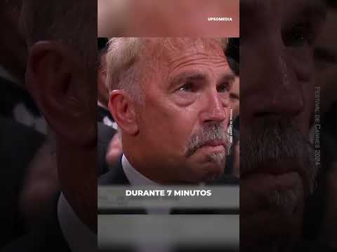 Las lágrimas de Kevin Costner en Cannes #shorts