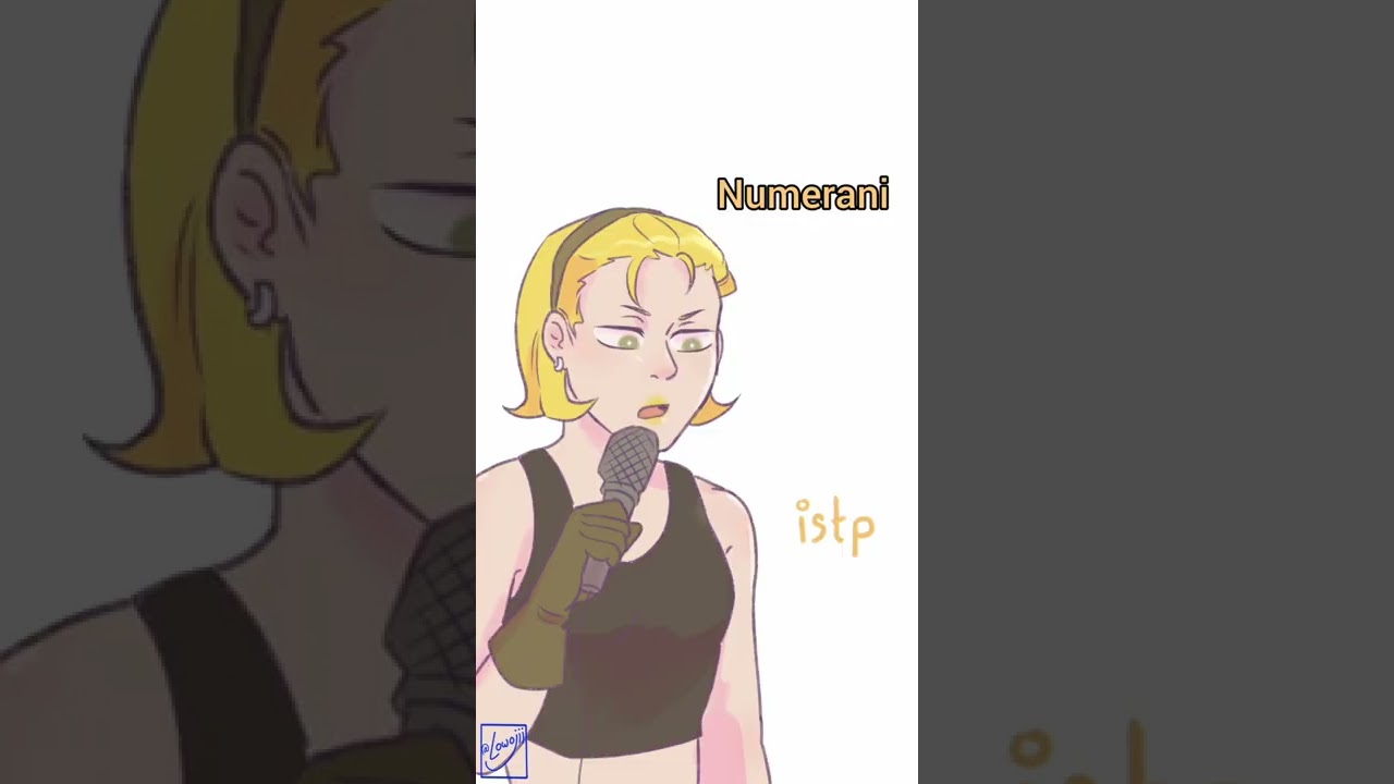 katarenai numerani (mbti animation meme)