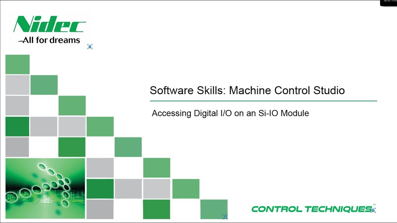 Software Skills: Machine Control Studio and the Si-IO Module