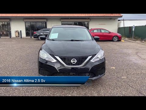 2016 Nissan Altima 2.5 Sv Phoenix Surprise Glendale Peoria Avondale Tolleson