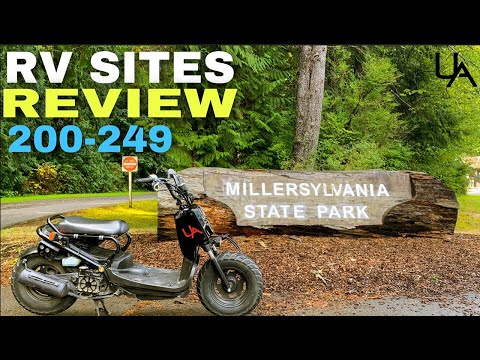MILLERSYLVANIA STATE PARK CAMPGROUND REVIEW / RUCKUS CAMPGROUND REVIEW / OLYMPIA WASHINGTON