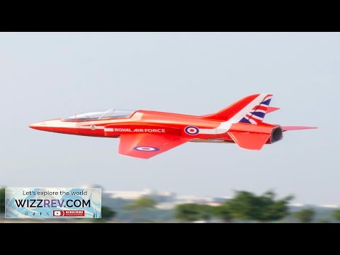 MinimumRC BAE Hawk Red Arrow 30mm EDF 1S 380mm Wingspan RC Airplane Review
