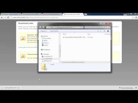 How To Download And Unzip Udemy Working Files