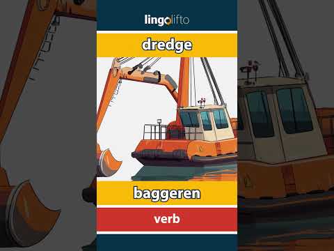 π¬π§π³π± dredge - baggeren : learn English : laten we Engels leren : vocabulary builder
