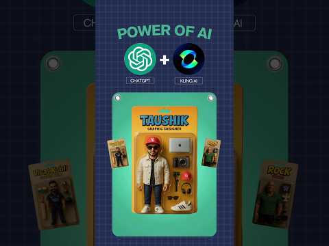 How to Create Trending Action Figure Animation with chatGPT and KlingAI #chatgpt #aivideo #aitools