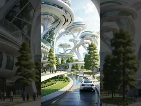 future city AI art