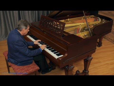 Rare 100-Year-Old Chickering Concert Grand: Like New!