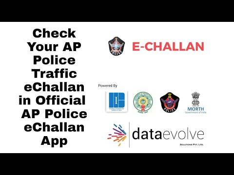 How to Check AP Police Traffic eChallan in Official AP Police eChallan App