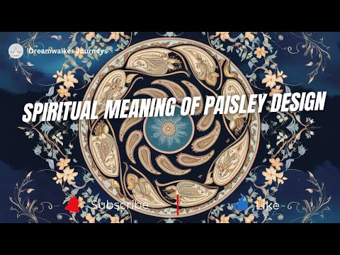 Spiritual Meaning of Paisley Design | Spiritual Meaning of Paisley