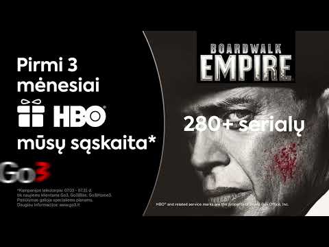 Pasaulinę šlovę pelnę serialai. Žiūrėk HBO per Go3