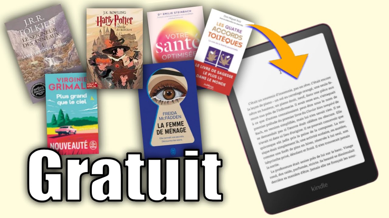 KINDLE : le secret des EBOOKS GRATUITS (Légal et Méconnu)
