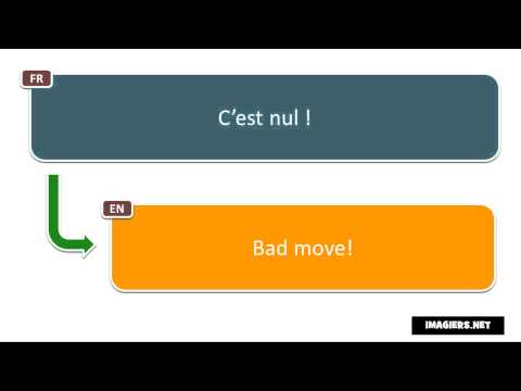 How to pronounce C’est nul !