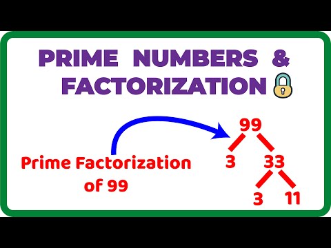 Prime Numbers and PRIME FACTORIZATION