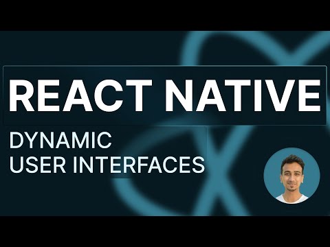 React Native Tutorial - 39 - Dynamic User Interfaces
