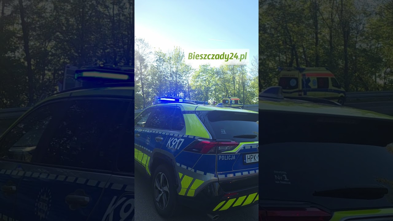 Wypadek na serpentynach w Wujskiem. 45-letnia kobieta trafiła do szpitala