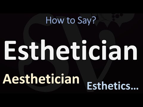 How to Pronounce Esthetician? (+ RELATED WORDS) | Aesthetician, Esthetics.... Pronunciation Guide