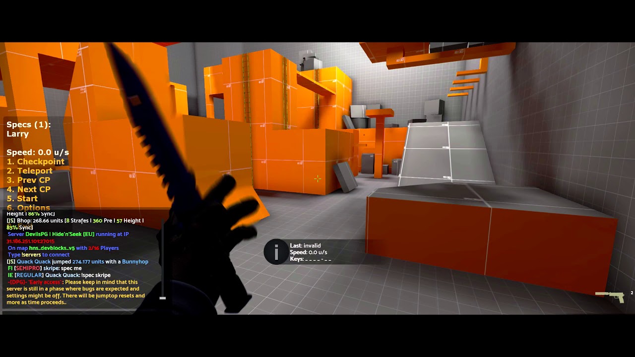 CS:GO HNS | INSANE DEVBLOCKS SURFS