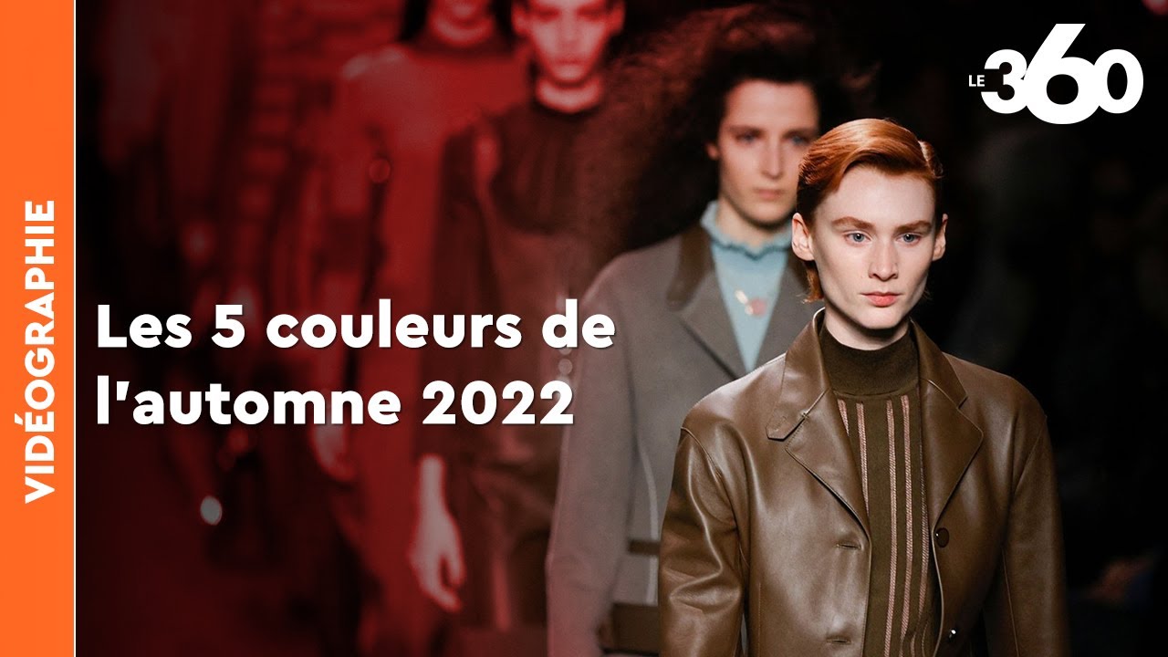 Les 5 couleurs au cœur de la tendance de l’automne 2022