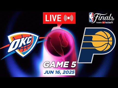 NBA LIVE! Oklahoma City Thunder vs Indiana Pacers Game 5 June 16, 2025 | NBA Finals Live 2K