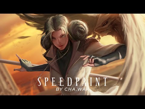 Photoshop Speedpainting - Light Wing