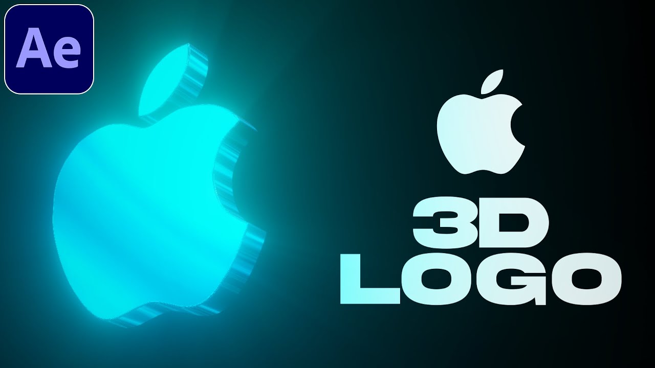 Rotating 3D Logo Animation - After Effects Tutorial