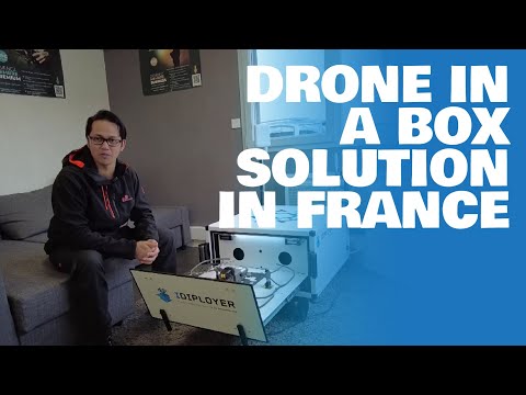 Drone-in-a-Box Solution in France | Drone Process | IDIPLOYER + FlytNow