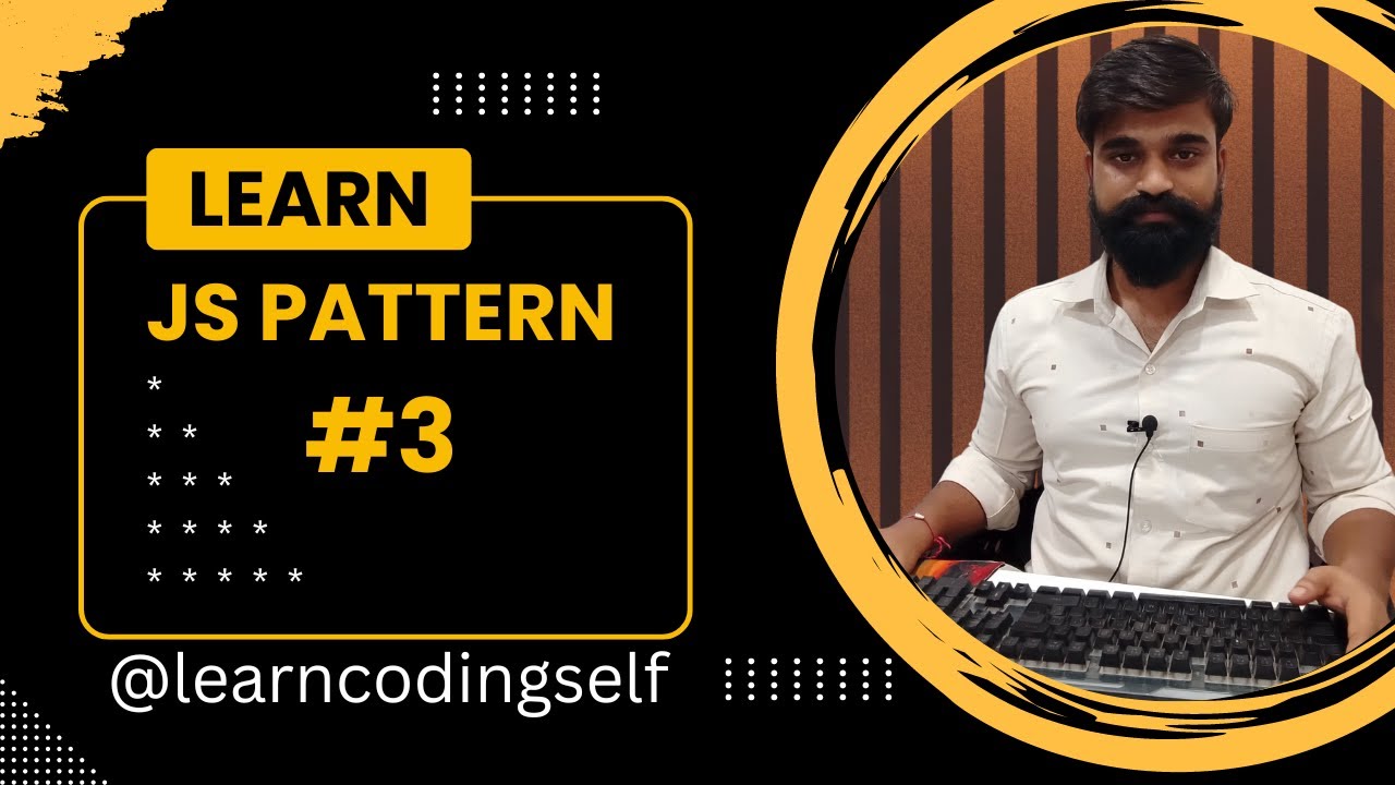 JavaScript pattern programs#3 #patternprogramming