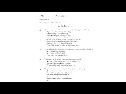 |Film club ielts exam listening 2024|Hd video