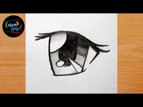 Anime Eye Drawings || How to draw anime eye easy