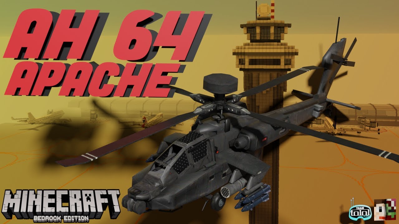 AH64 Apache | Minecraft Addon