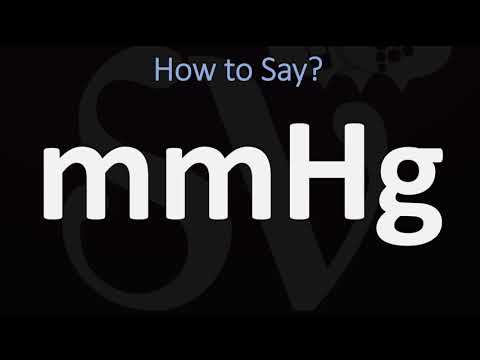 How to Pronounce mmHg? | Meaning & Pronunciation