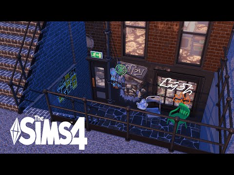 TATTOO SHOP │ The Sims 4 │ Stop Motion (NO CC)