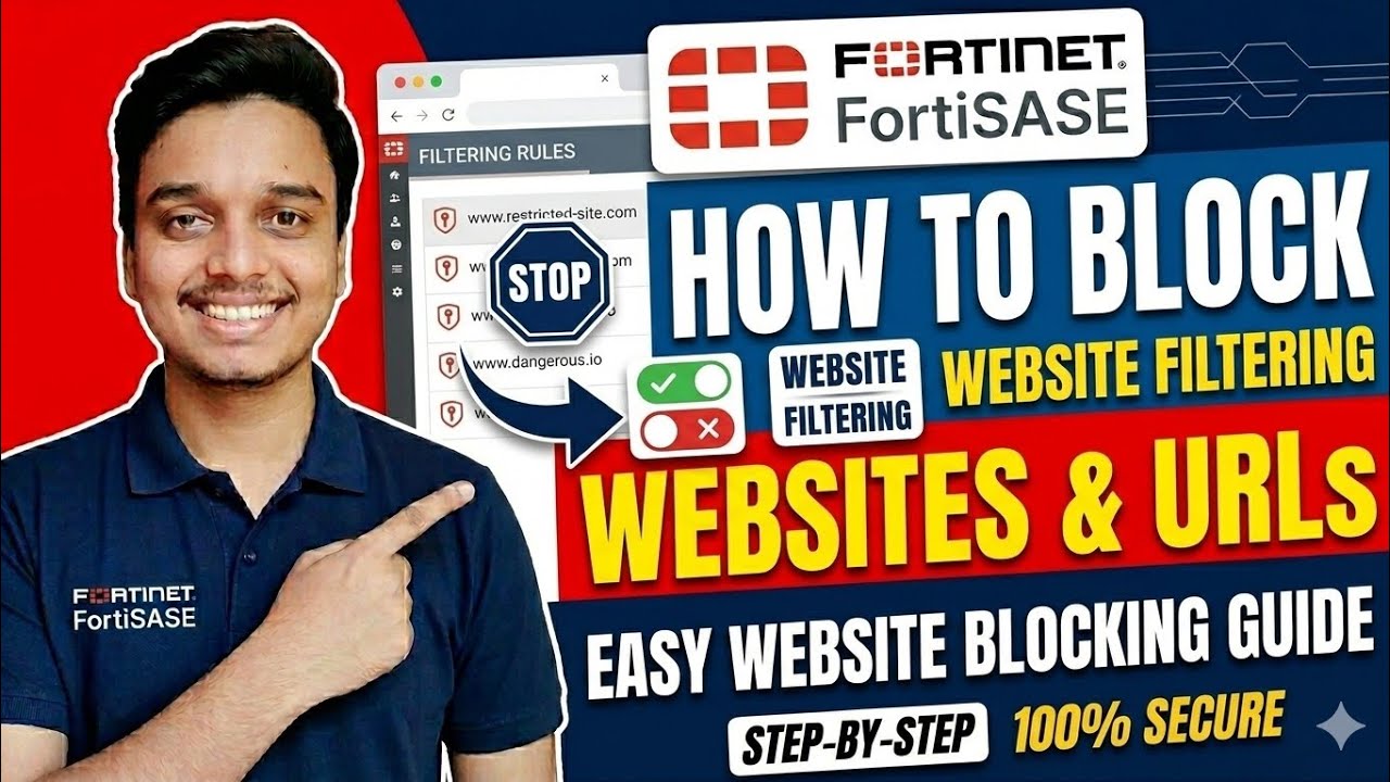 How to Block Websites Using FortiSASE | Web Filtering Step-by-Step Guide 2026
