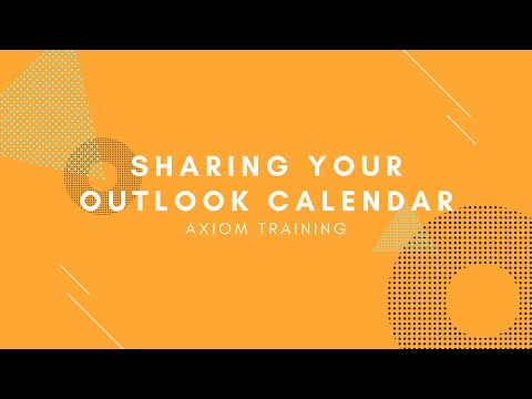 Sharing Your Outlook Calendar for Mac Users