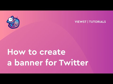 Tutorial: How to create a banner for Twitter