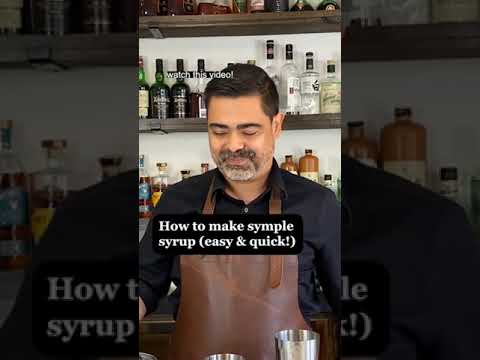 Easy & Quick Simple Syrup Recipe