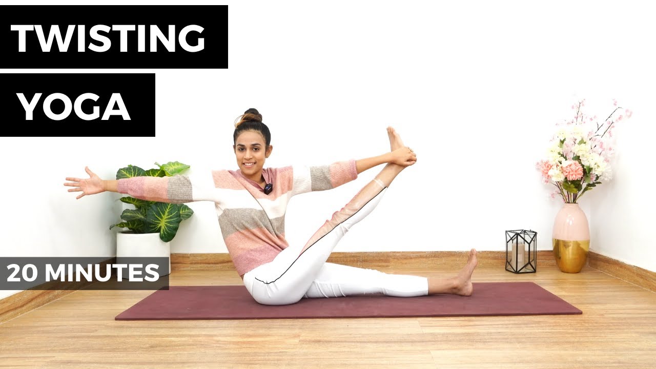 20 Minutes Twisting Yoga Routine | Twisting Yoga Class | Twist It On Out |  Bodsphere