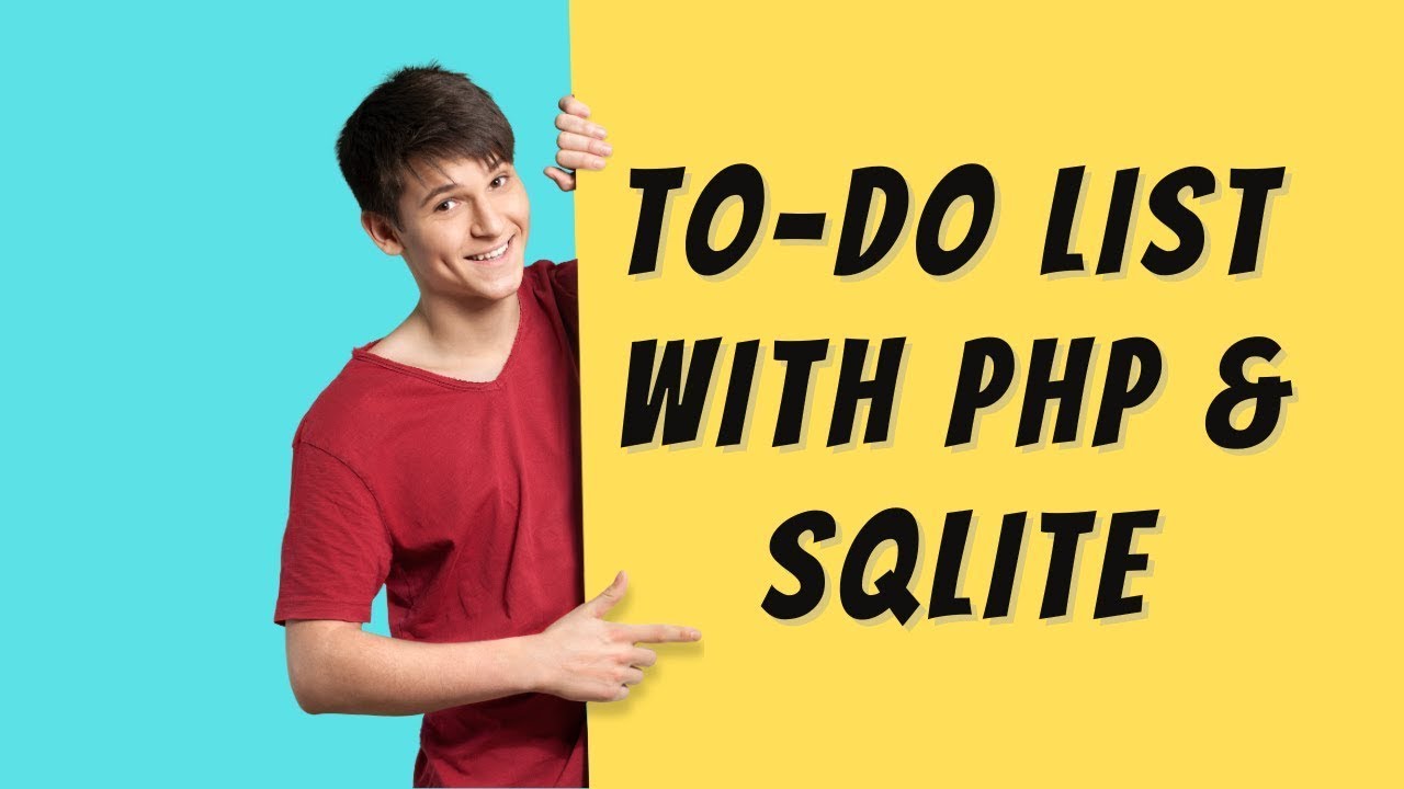 Building a Simple To Do List with PHP and SQLite