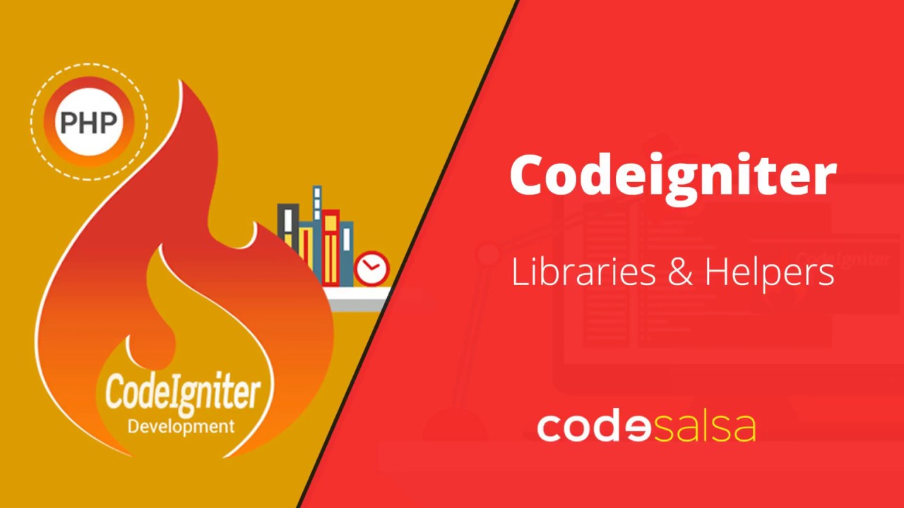 Codeigniter Tutorial for Beginners - Libraries and Helpers