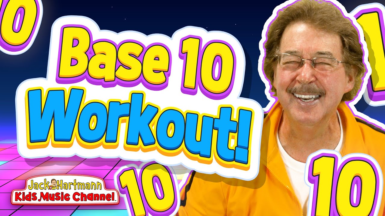 The Base 10 Number System Workout! | Jack Hartmann