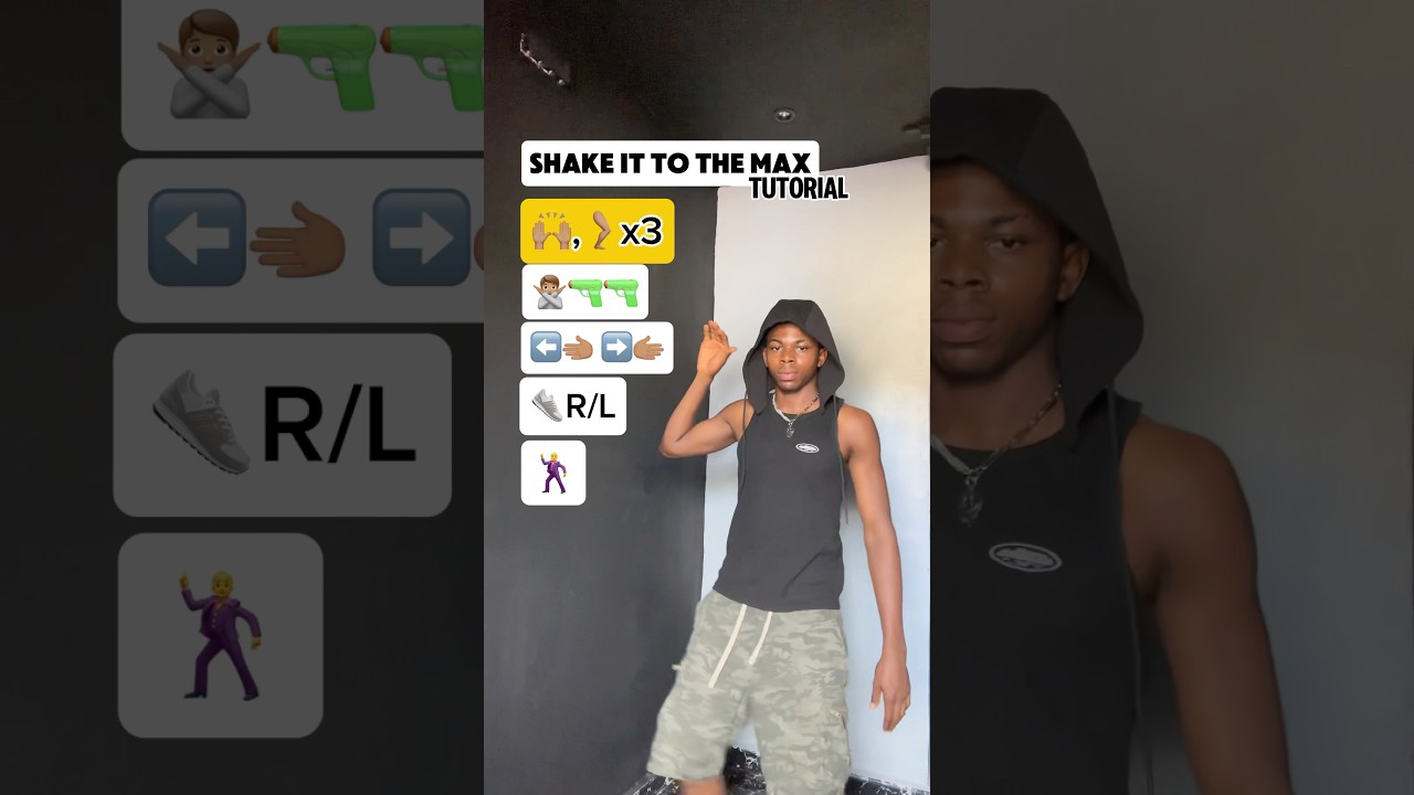 Shake it to the max dance(made easy) tutorial ✅ #shorts #tutorial