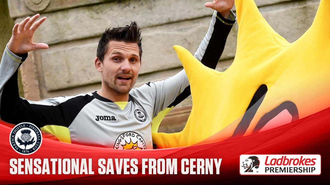 Watch Tomas Cerny make two sensational saves