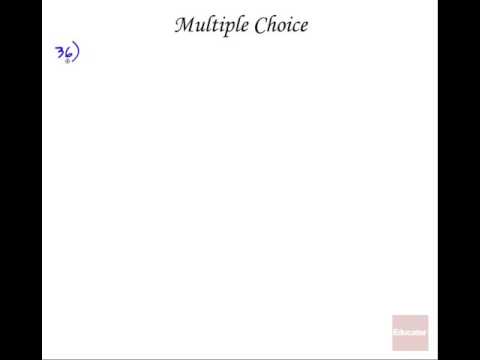 AP Physics B Tutorial AP Practice Exam Multiple Choice Part 2