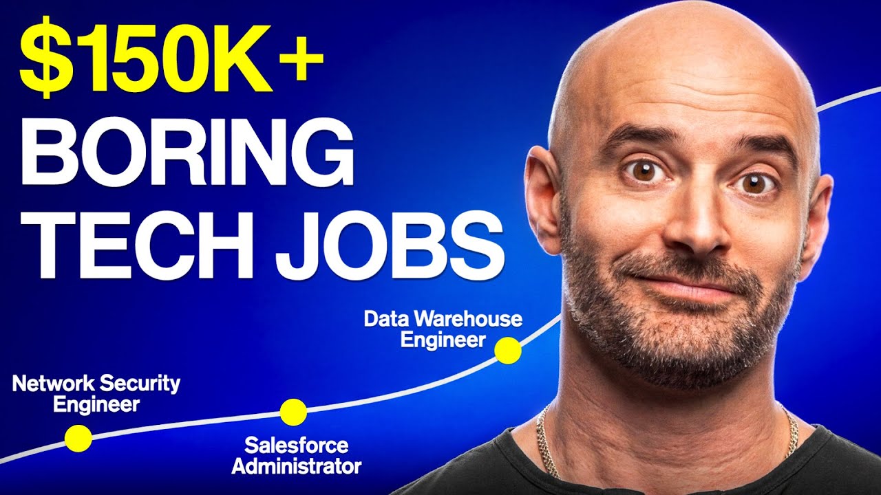 9 Boring Tech Jobs That Pay $150K+ (Nobody's Applying)