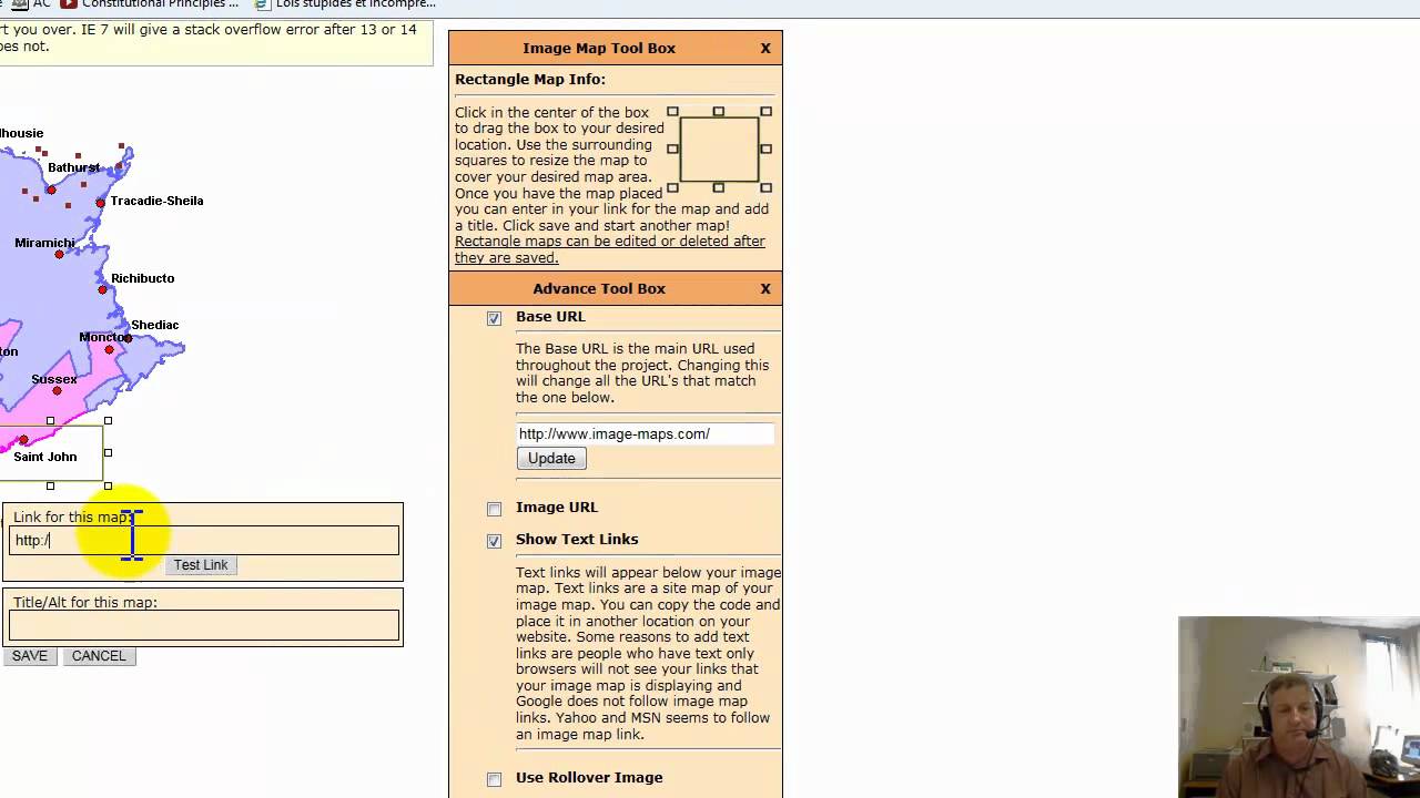 Creating an Image Map - using image-maps.com