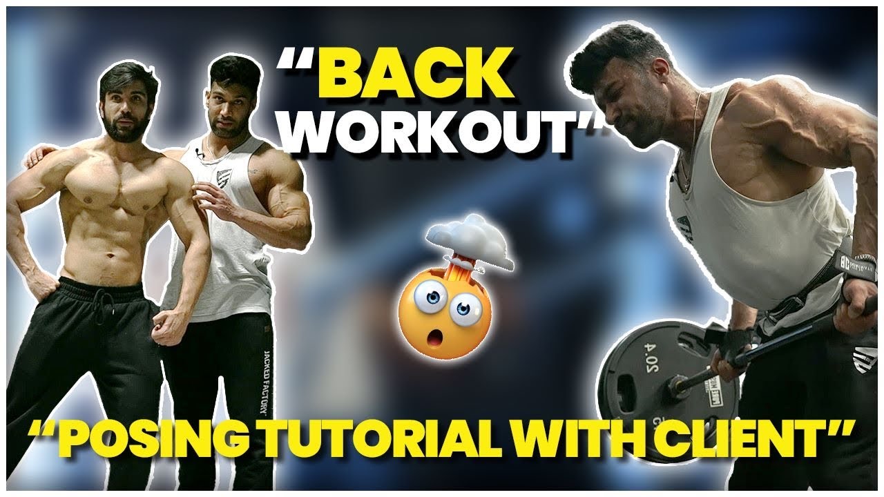 FULL BACK WORKOUT EXPLAINED | POSING TUTORIAL