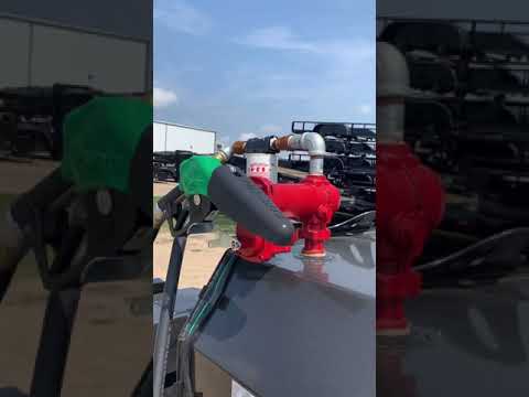 990 GALLON EAST TEXAS TRAILERS FUEL TANK #shorts