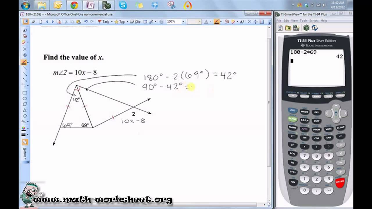 Geometry - Congruent Triangles - Isosceles and equilateral triangles - Hard